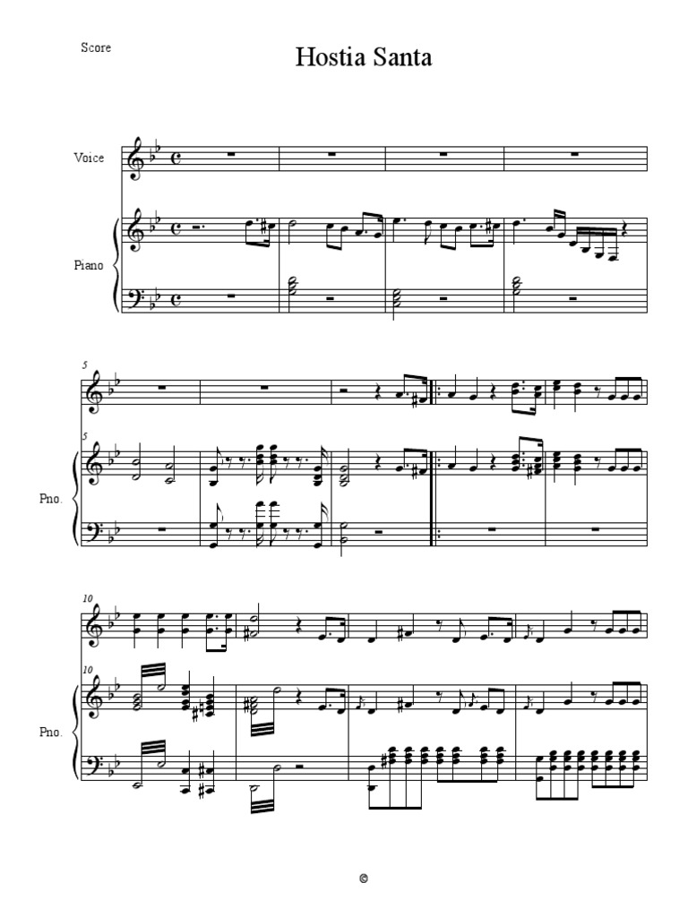 Hostia Santa PDF | PDF