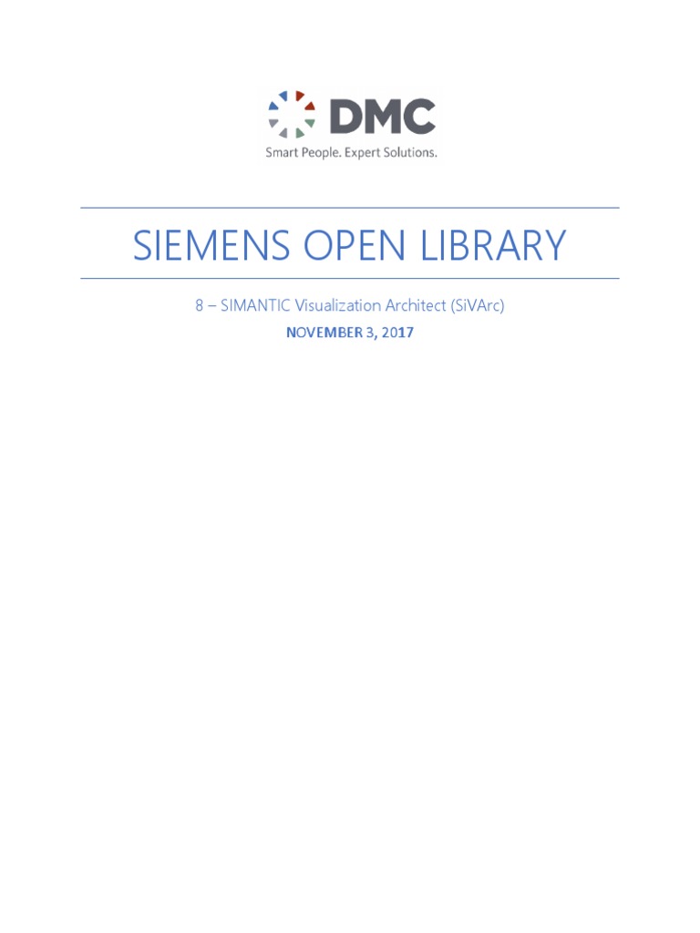 8 - Siemens Open Library - SIMATIC Visualization Architect (SiVArc ...
