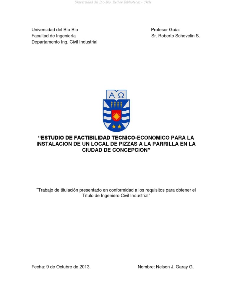 Garay Garin Nelson Javier | PDF | Mercado (economía) | Alimentos