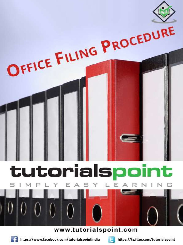 Office Filing Procedure Tutorial | PDF | Computer File | Business Process