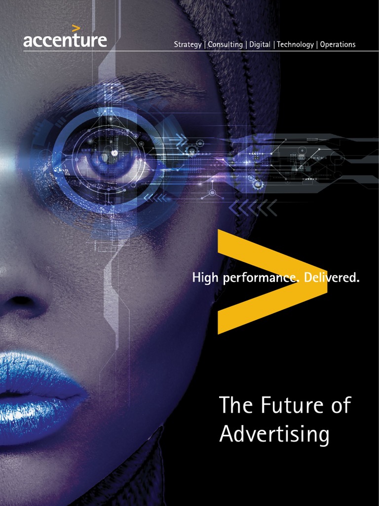Accenture Future of Advertising POV | PDF | Advertising | Online ...