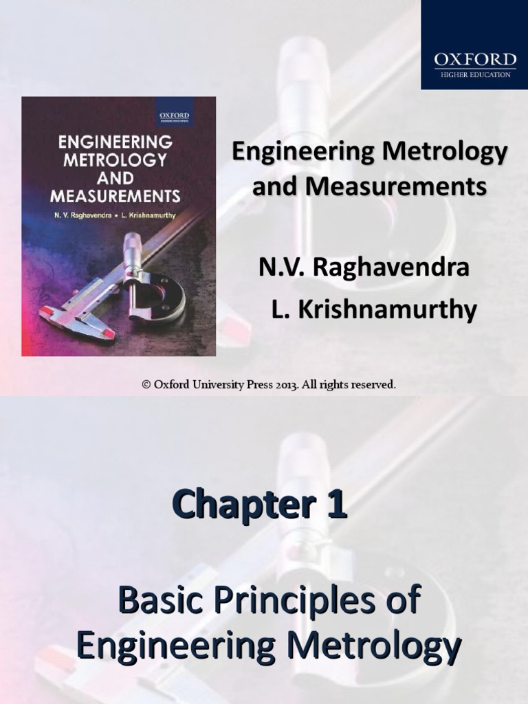Engineering Metrology and Measurement | PDF | Accuracy And Precision | Observational Error