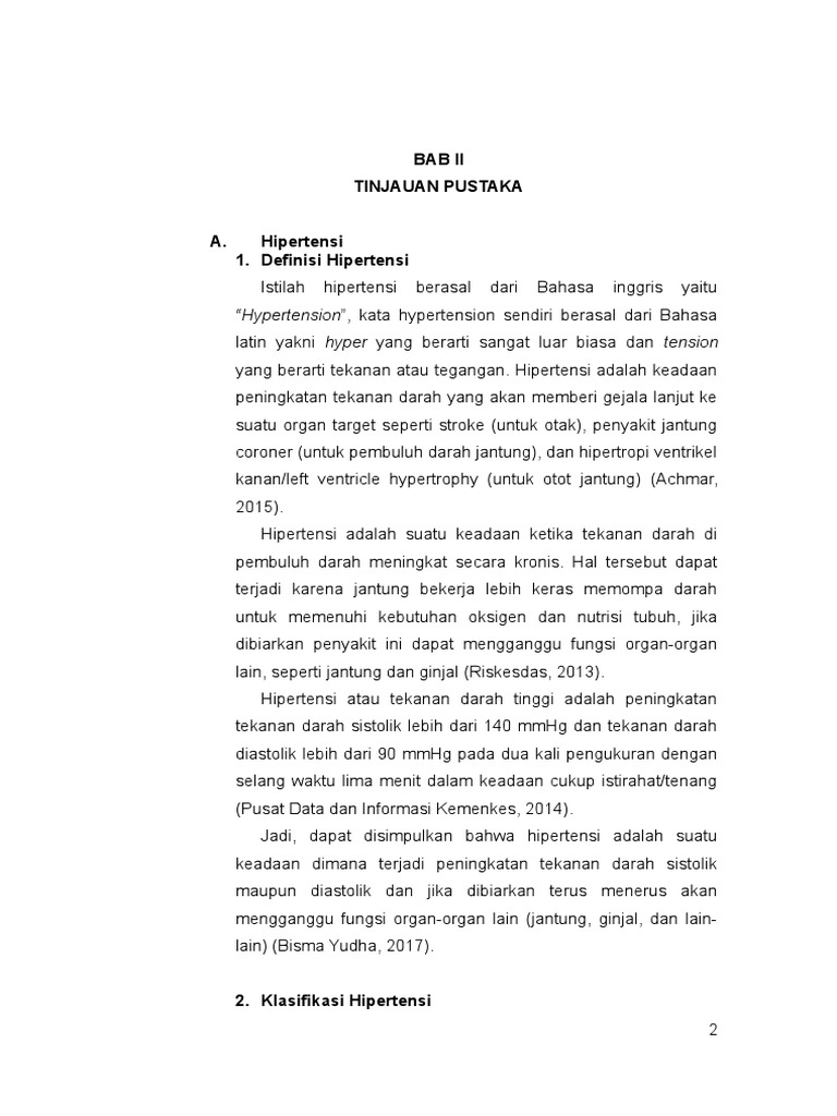 Proposal Bab 2 Tinjauan Pustaka | PDF