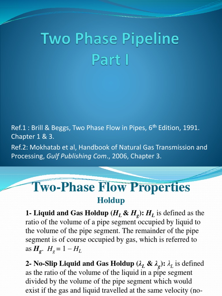 Two Phase Flow in Pipes | Fluid Dynamics | Gases