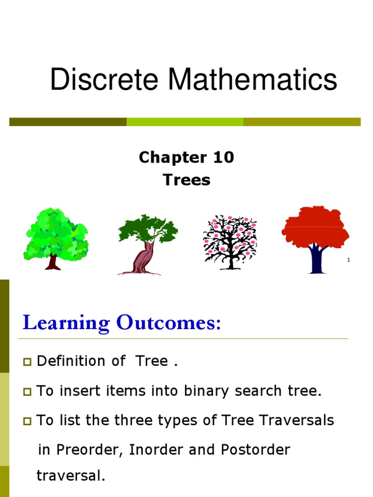 Discrete Mathematics: Trees | PDF | Algorithms | Algorithms And Data Structures