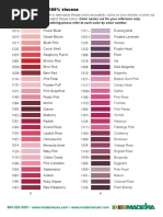 Madeira Thread Chart | PDF | Embroidery | Rayon