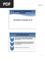 Modul 7 Process Capability Analysis - 2022 | PDF