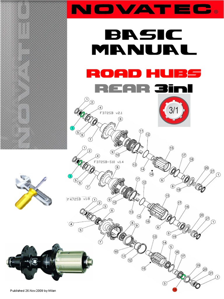 Novatec Hub Service Manual Overview | PDF | Leisure