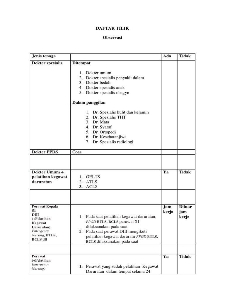 Daftar Tilik | PDF | Sains & Matematika