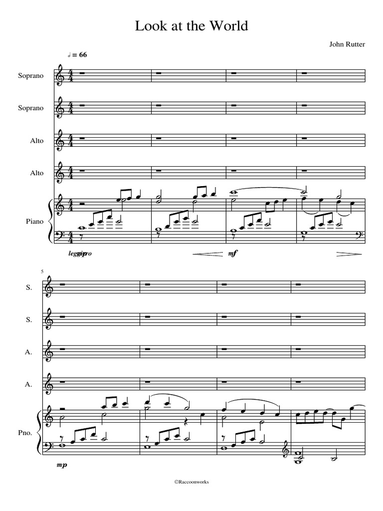 Look at The World SSAA Arrangement | PDF | Nature