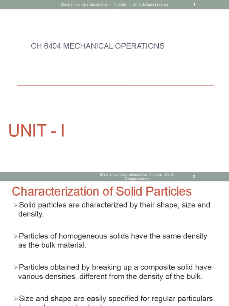 MO UNIT - I PPT Notes | PDF | Physical Sciences | Chemistry