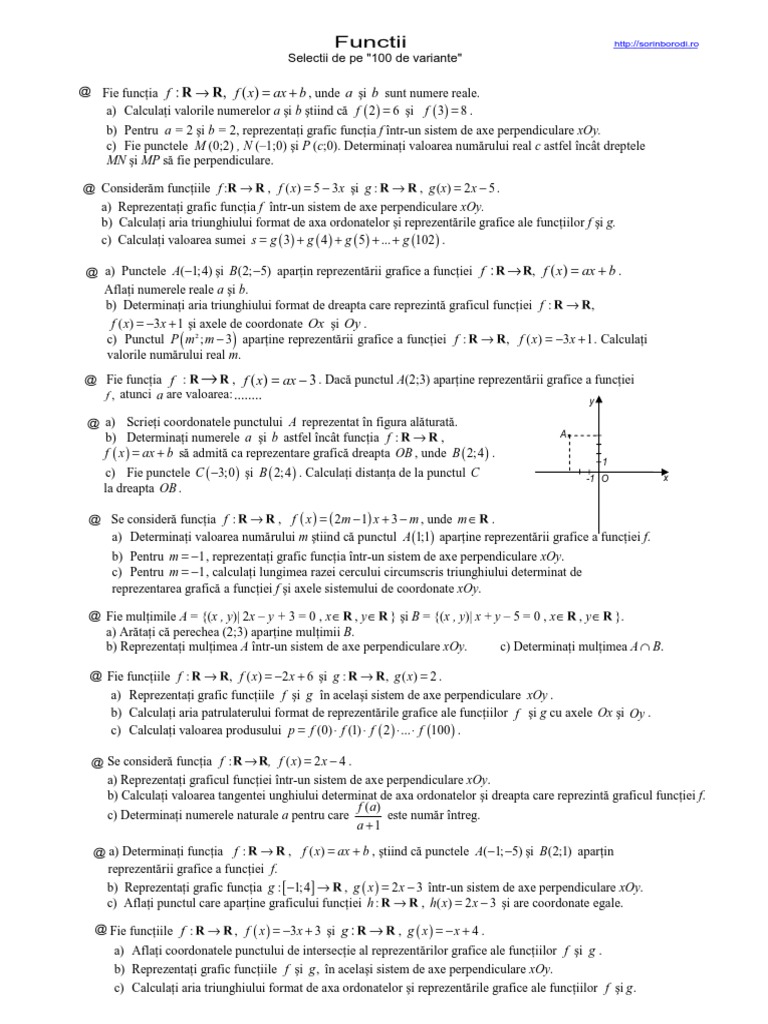 Selectii Functii PDF | PDF