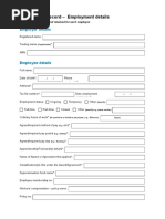 Staff Vetting Template | PDF