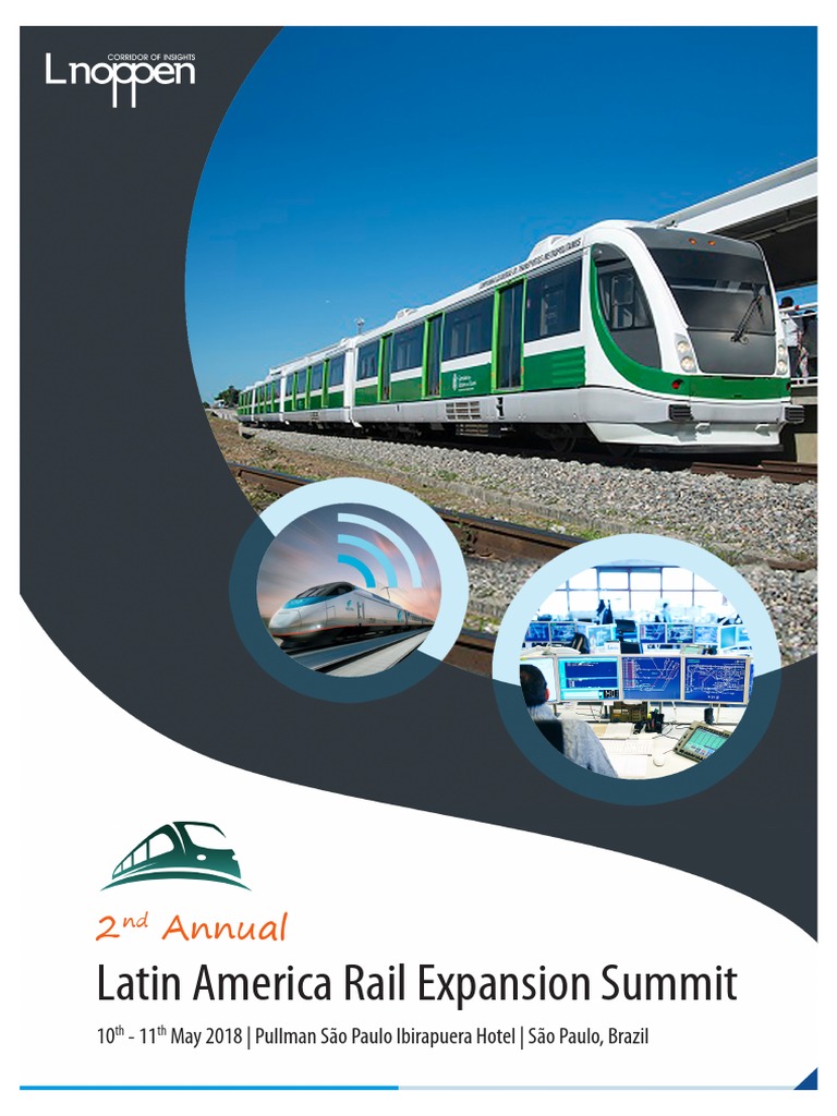 2nd Annual Latin America Rail Expansion Summit | Rail Transport ...