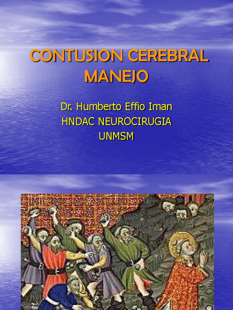 Cerebral Contusion Management Insights | PDF | Neurotrauma | Medical ...