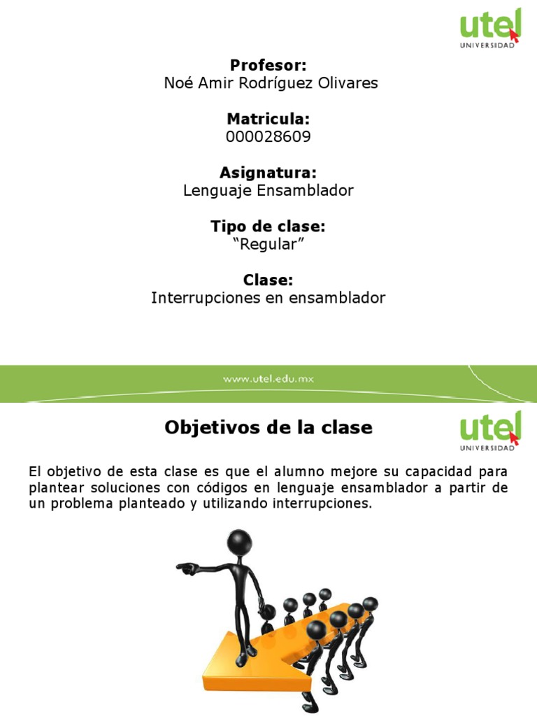 Interrupciones en Ensamblador | PDF | Programa de computadora | Programación