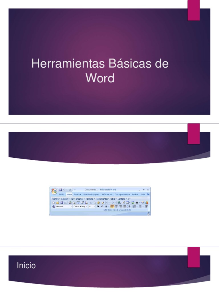 Herramientas Basicas de Word | PDF | Microsoft Word | Tabla (base de datos)