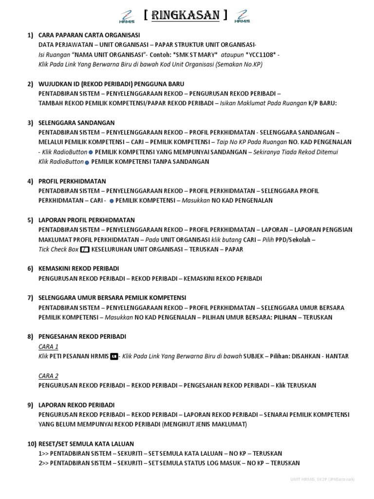 Ringkasan Nota | PDF