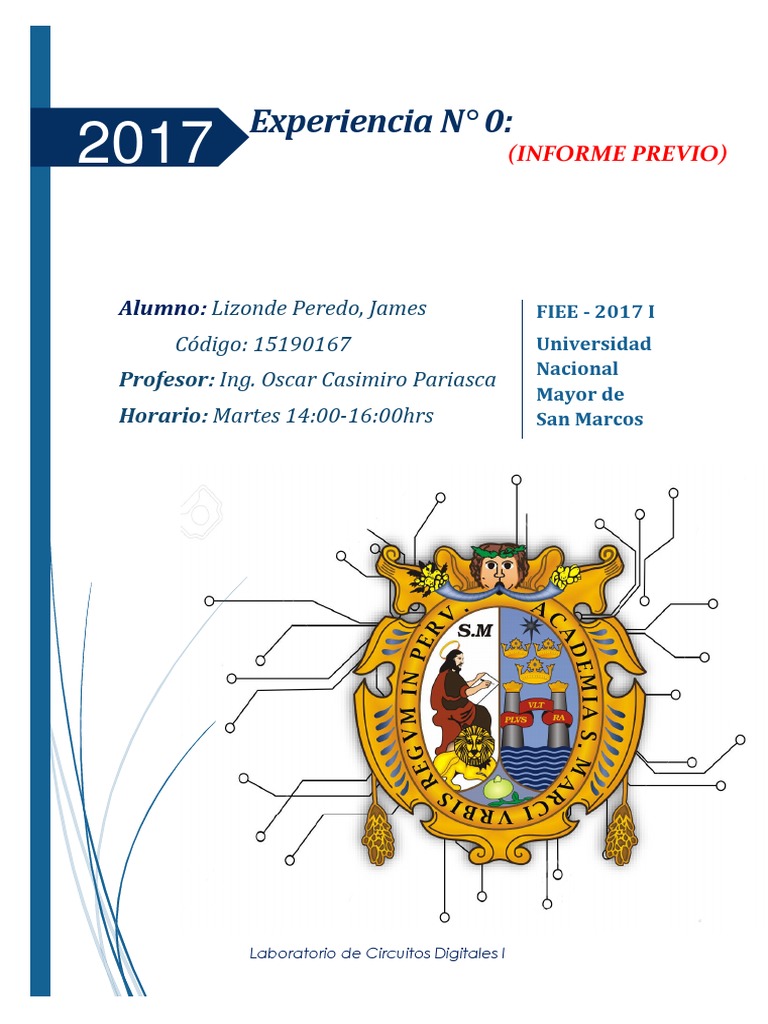 Caratula (Informe Previo) | PDF
