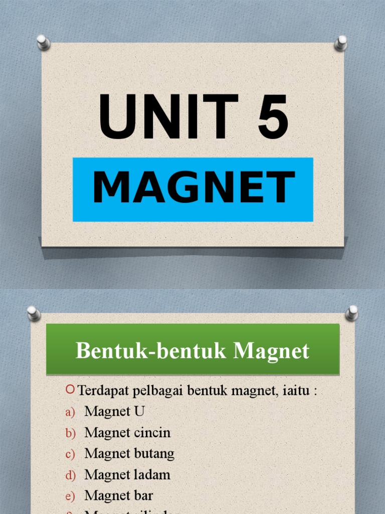 Bentuk dan Kegunaan Magnet dalam Kehidupan | PDF