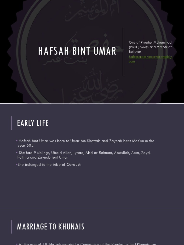 Mother of The Believers: Hafsah Bint Umar | PDF | Umar | Muhammad