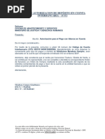 Solicitud de Chequera a Banco de la Nación | PDF