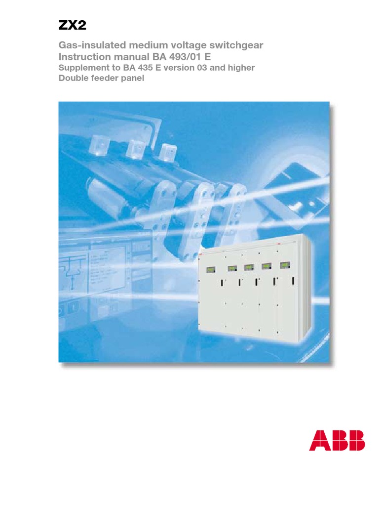 ABB ZX2 Double Feeder Panel Manual en | PDF | Conector eléctrico ...