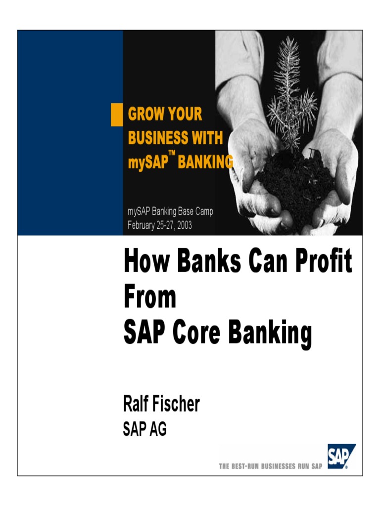 c1 2 How Banks Can Profit From SAP Core Banking | PDF | Ibm Db2 | Risk