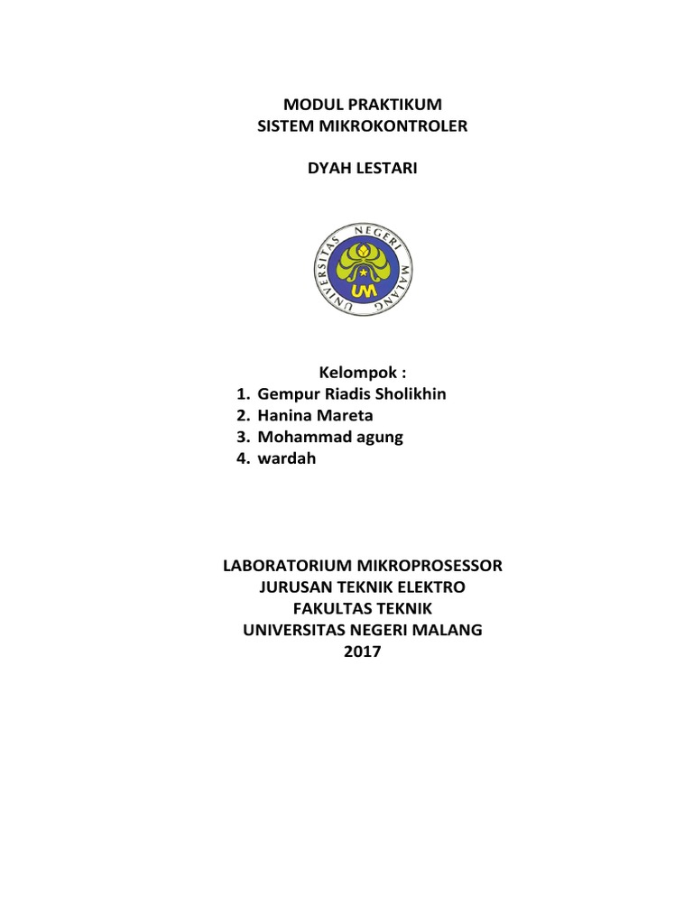 Antarmuka Mikrokontroler Dengan LED | PDF