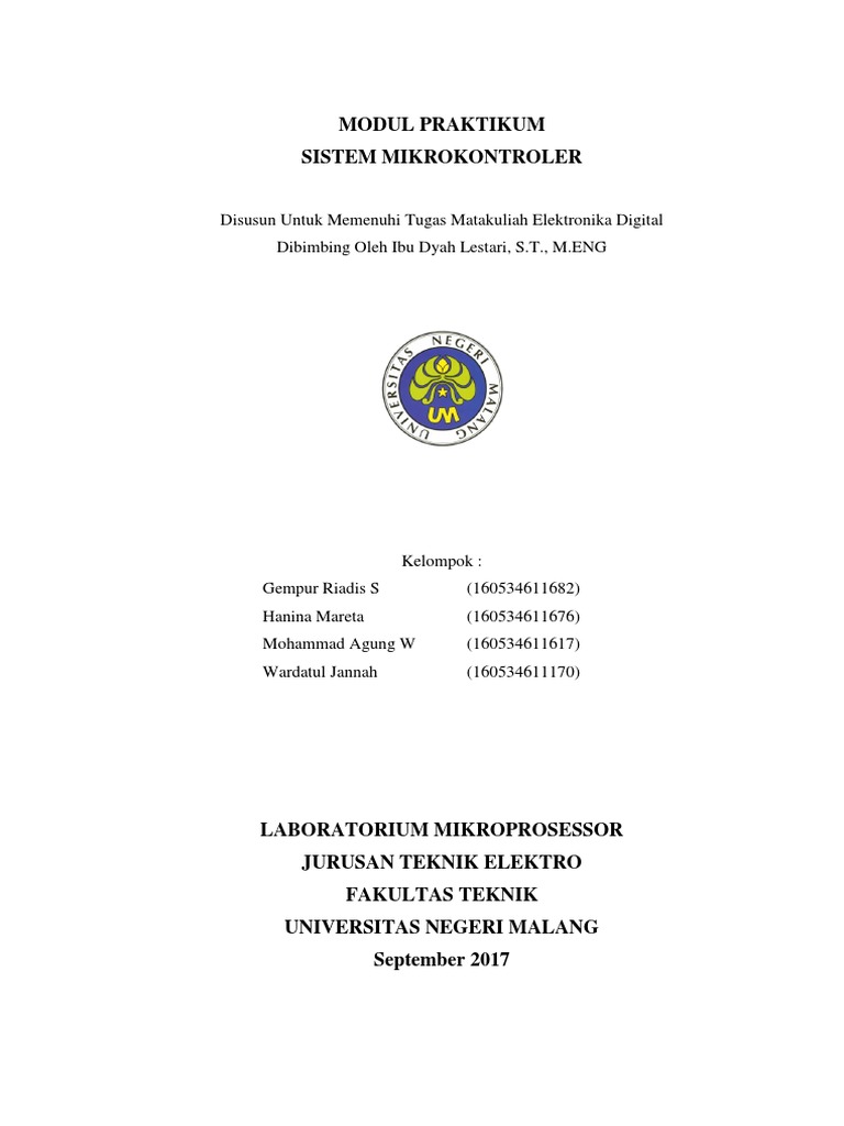 Antarmuka Mikrokontroler Dengan Toggle Switch | PDF