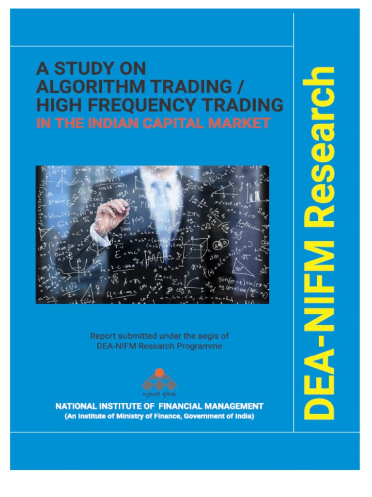 Algorithmic Trading in India: Insights | PDF | Algorithmic Trading | High Frequency Trading