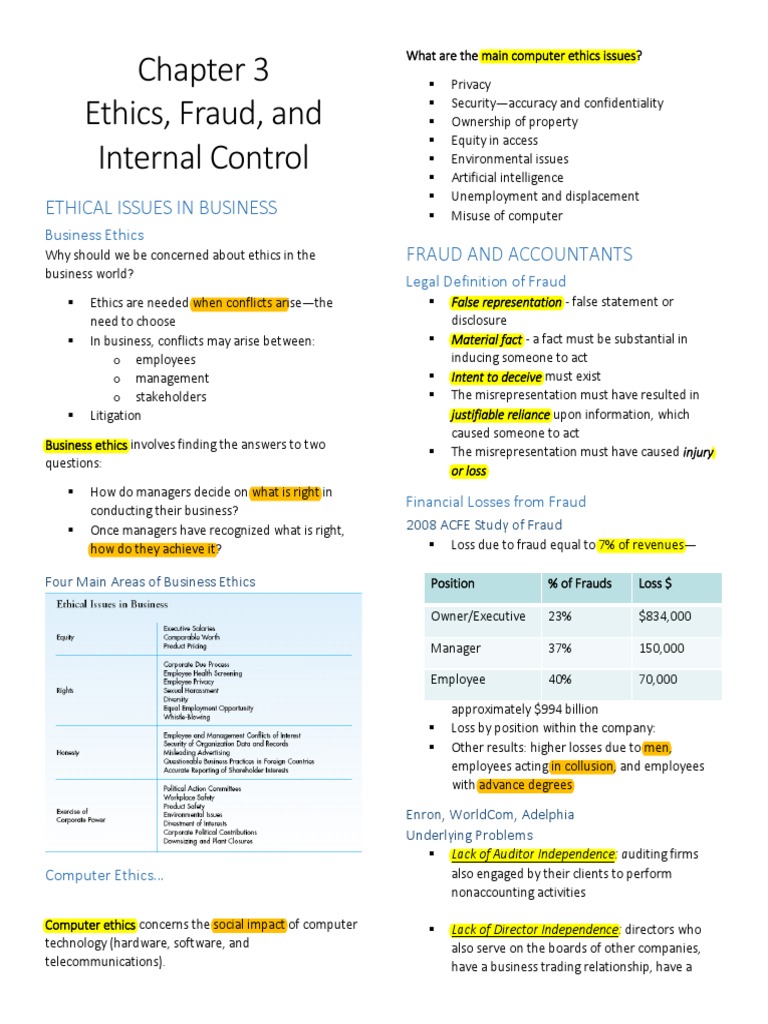 Chapter 3 PPT (AIS - James Hall) | PDF | Internal Control | Risk