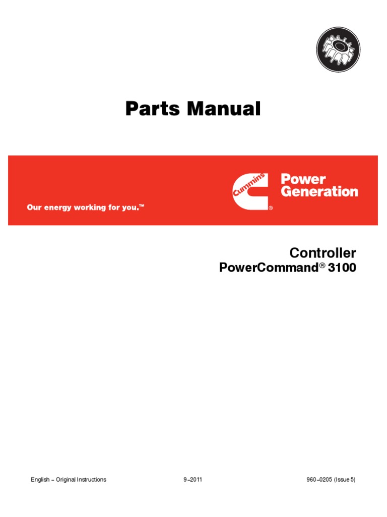 Cummins Manual Gerador PowerCommand Basico PDF | PDF