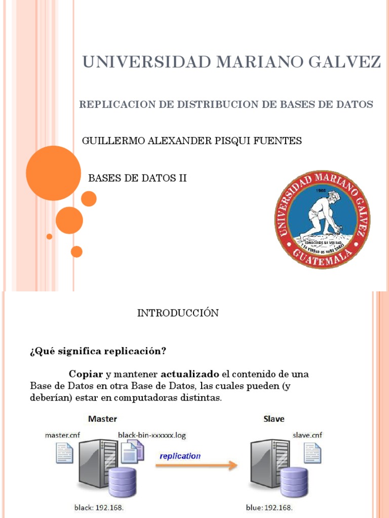 Base de Datos Distribuidas | PDF | Bases de datos | Servidor SQL de Microsoft