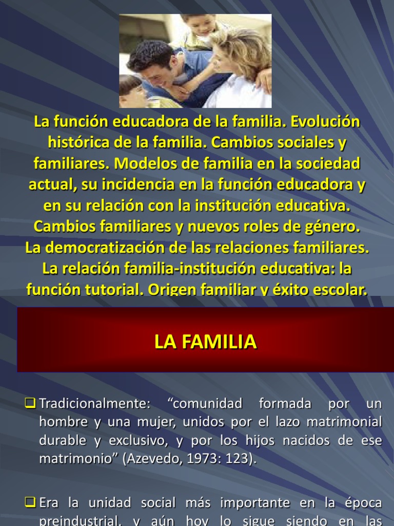 Tema 2 La Familia | PDF | Familia | Matrimonio