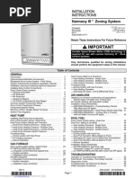 ZCV Installation Manual | PDF | Hvac | Thermostat