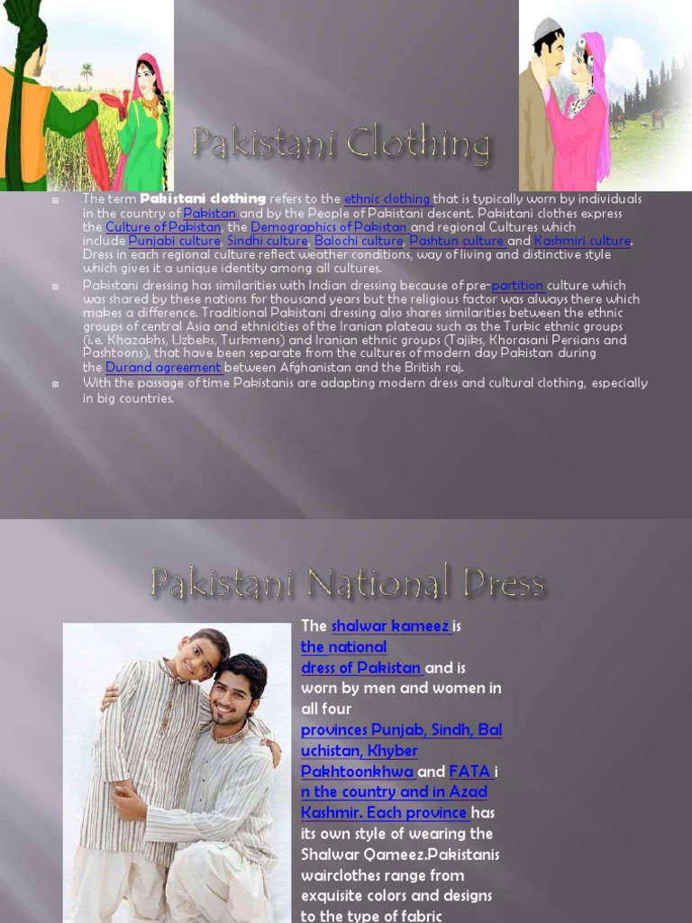 Pakistani Clothing | PDF | Clothing | Softlines (Retail)