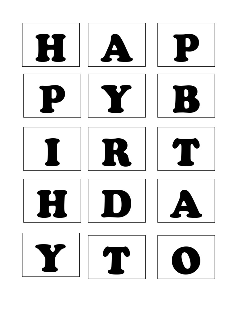 Happy Birthday | PDF