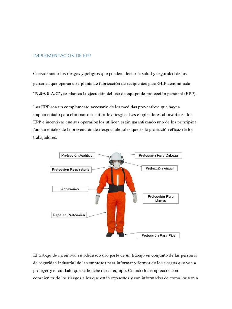 Implementacion de Epp | Business | Bienestar