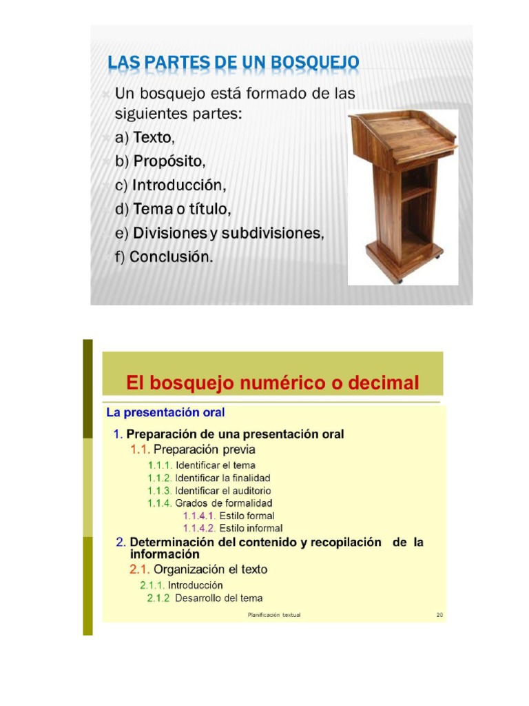 Tema El Bosquejo | PDF