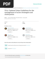 Tokyo Guidelines 2018: Acute Biliary Management | PDF | Gallbladder ...