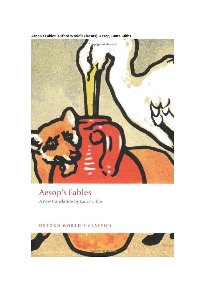 Aesop's Fables (Oxford World's Classics) Aesop, Laura Gibbs | PDF