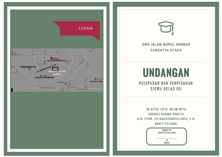 Sampul Undangan Perpisahan | PDF