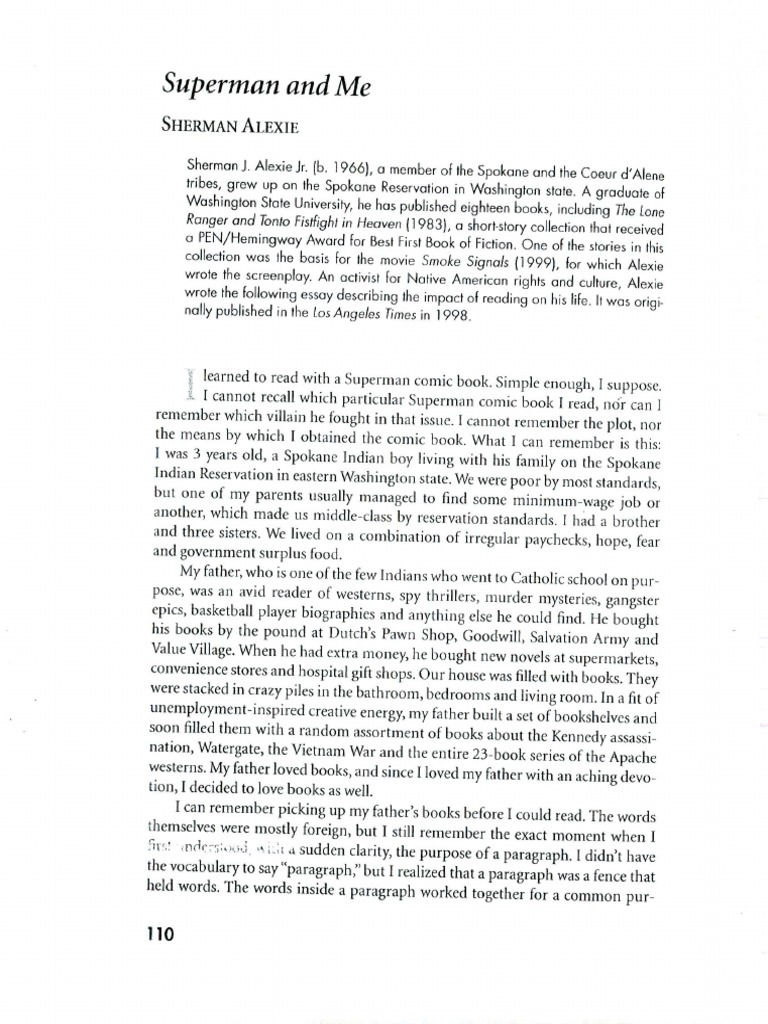 Superman and Me | PDF