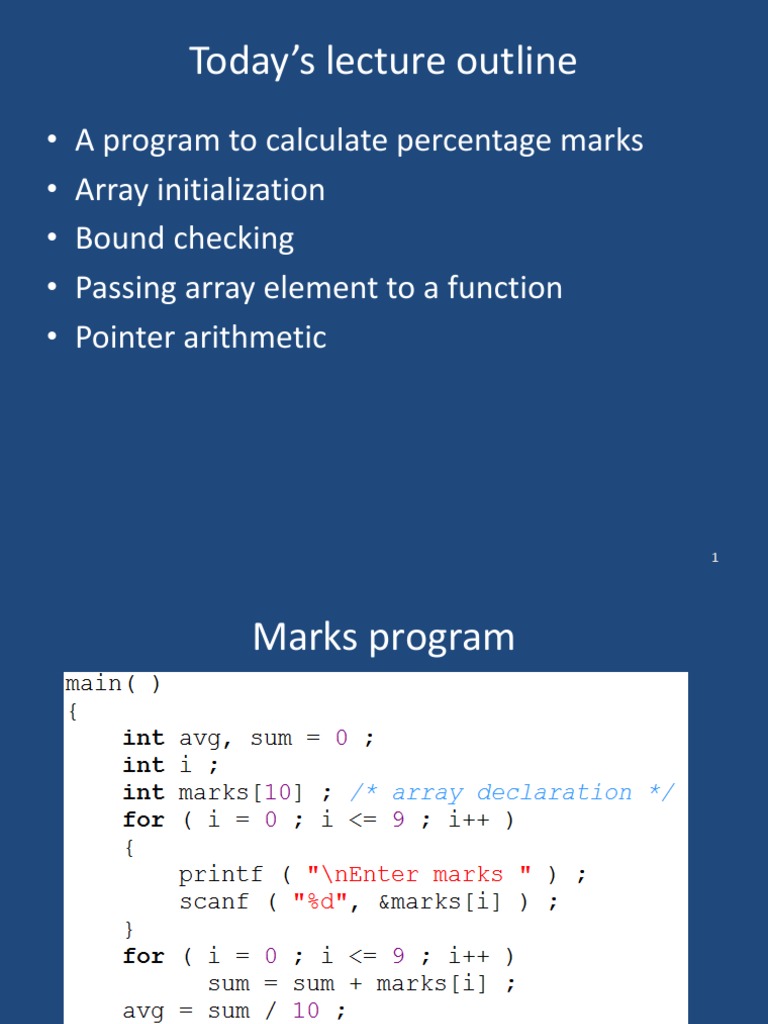 Lecture 15 Pdf Array Data Structure Subroutine