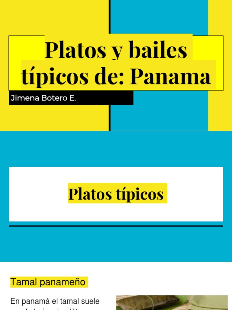 Platos y Bailes Típicos de Panama | PDF
