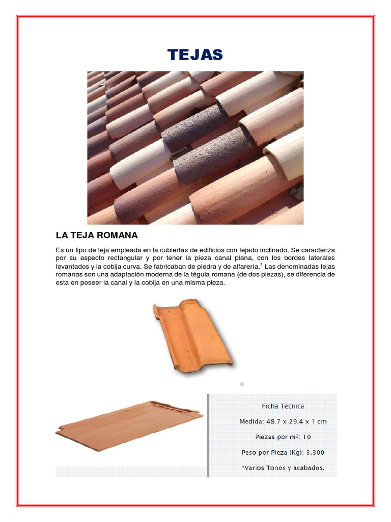 Tejas | PDF | Techo | Aluminio