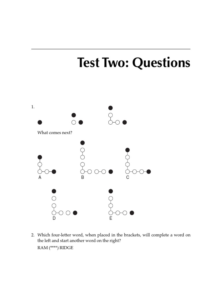 The Ultimate Iq Test Book - Manteshwer - 20 | PDF