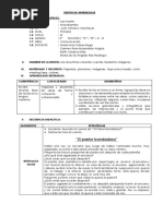 Sesion de Aprendizaje Escribimos Una Texto Instructivo | PDF | Chocolate | Planificación