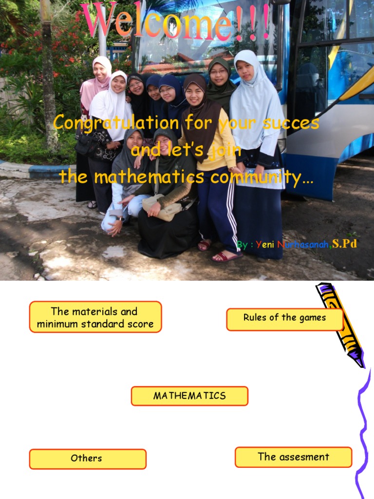 Mathematics Community Guidelines and Assessment | PDF | Self-Improvement